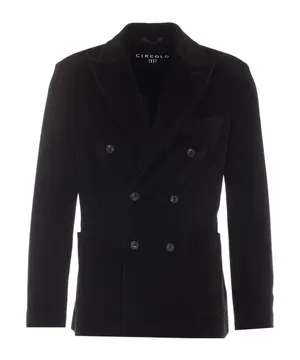 CIRCOLO 1901 Long-sleeve Double-breasted Blazer