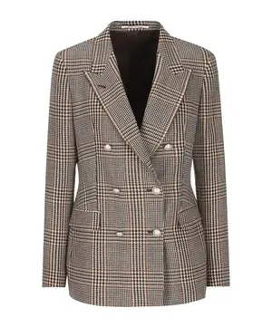 Tagliatore Checked Double-breasted Blazer