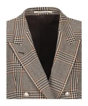 Tagliatore Checked Double-breasted Blazer