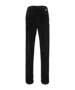 PT TORINO Pleated Straight Leg Trousers