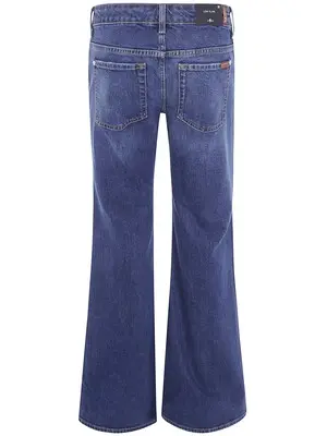 7 For All Mankind Low-rise Flared Jeans