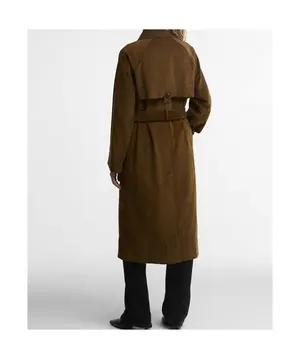 Barbour Corduroy Belted Trench Coat