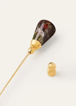 Loro Piana Dragon Jasper Pin
