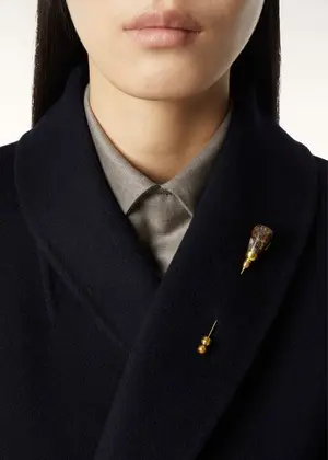 Loro Piana Dragon Jasper Pin