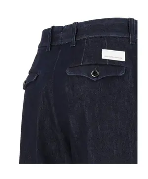 NINE:INTHE:MORNING Wide Leg Belt-loop Jeans