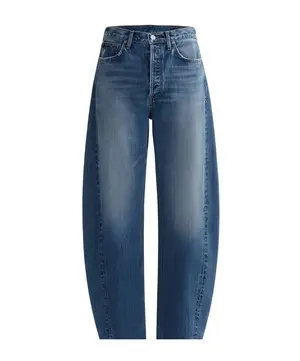 AGOLDE Balloon High-rise Wide-leg Jeans - Blue