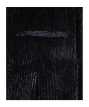 Peserico Elasticated Waistband Corduroy Trousers - Dark Blue