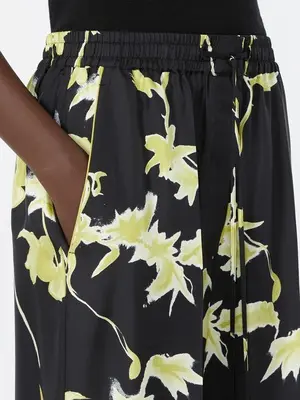 Sportmax Elastic Waist Pajama Pants