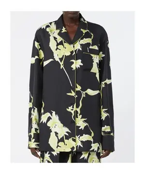Sportmax Printed Long Sleeve Shirt