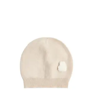 Brunello Cucinelli Cashmere Bernie Beanie - Beige