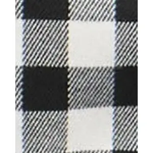 Barbour Gingham Spliced Belted Coat