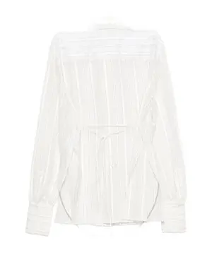 SEMICOUTURE Striped Long-sleeve Shirt