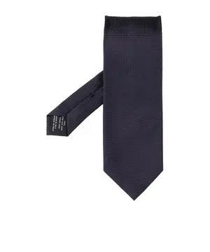 TOM FORD Pointed-tip Tie - Blue