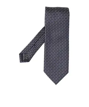 TOM FORD Pointed-tip Tie - Blue