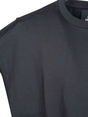 THOM KROM Sleeveless Crew Neck Sweat Top