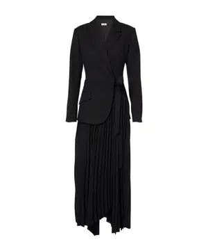 Simkhai Ambretta Plissé Maxi Dress