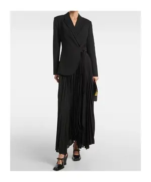 Simkhai Ambretta Plissé Maxi Dress