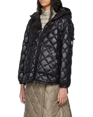 Moncler Quilted Zip-up Jacket