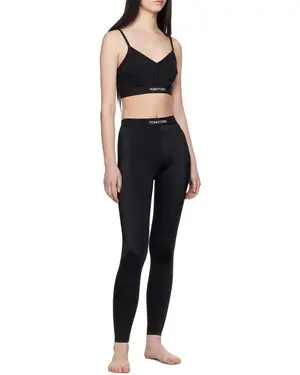 TOM FORD Lustrous Jersey Signature Leggings