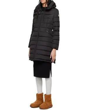Moncler Flammette Long Down Jacket