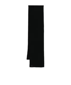 TOM FORD Ribbed Scarf - Black