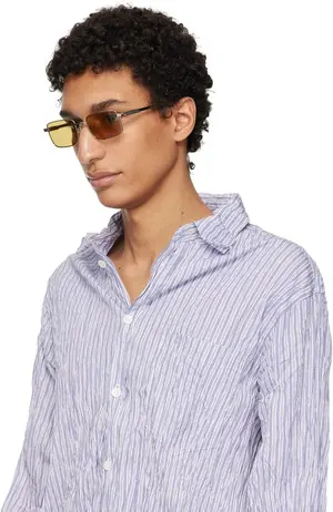 Bottega Veneta Classic Rectangular Sunglasses
