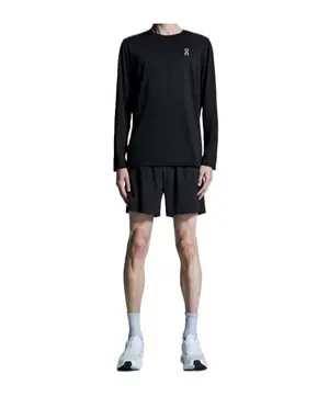 On Logo-detail Performance Shorts - Black