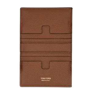 TOM FORD Folded Cardholder - Brown