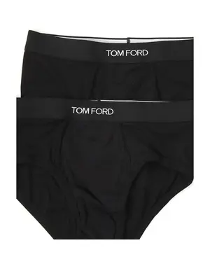 TOM FORD Pack Of Two Logo Waistband Briefs
