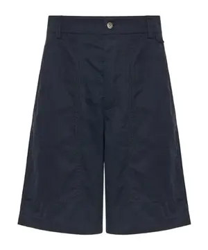 Bottega Veneta Twill Cargo Shorts - Black