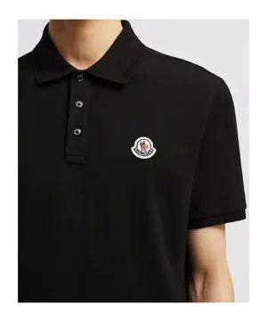 Moncler Logo Patch Short-sleeved Polo Shirt