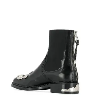 Toga Studded Ankle Boots