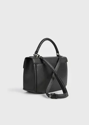 TOTEME Flap Shoulder Bag - Black