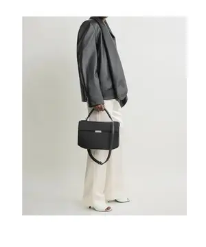 TOTEME Flap Shoulder Bag - Black