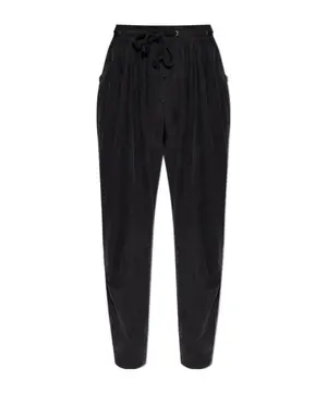 Isabel Marant Étoile Falcona Drawstring Pants - Black
