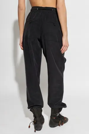 Isabel Marant Étoile Falcona Drawstring Pants - Black
