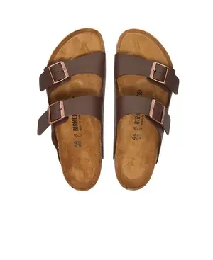 BIRKENSTOCK Logo Detail Sandals - Brown