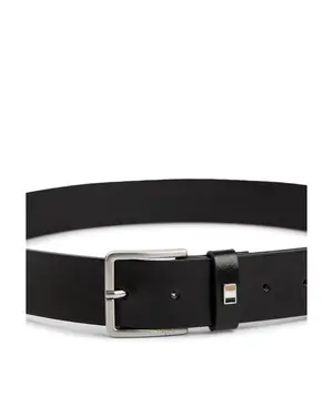 Hugo Boss Signature-stripe Keeper Trim Belt