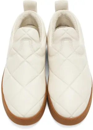 Bottega Veneta Quilted Casual Sports Sneakers