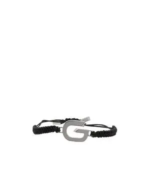 Givenchy Logo Woven Bracelet - Black