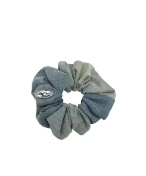 DIESEL® Logo Plaque Hair Scrunchie