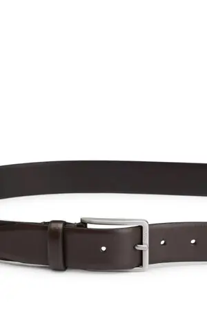 Hugo Boss Logo Engraved Belt