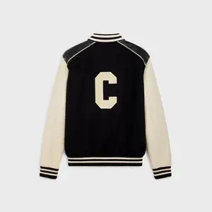 Celine Classic Teddy Jacket In Textured Wool