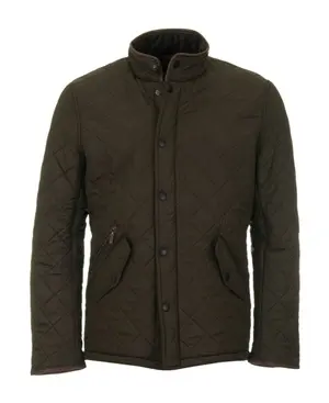 Barbour Powell Quilted High-neck Jacket