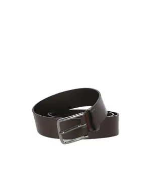 Hugo Boss Adjustable Leather Belt - Black