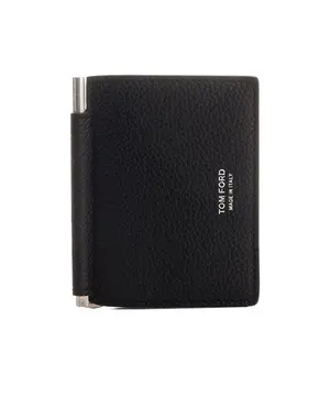 TOM FORD Logo Printed Money-clip Wallet