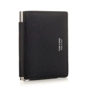 TOM FORD Logo Printed Money-clip Wallet
