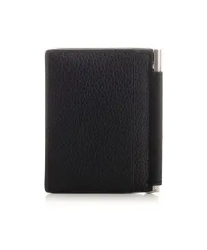 TOM FORD Logo Printed Money-clip Wallet