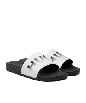 Hugo Boss Logo-print Slides