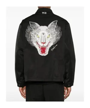 Y3 Mercedes Wolf Jacket